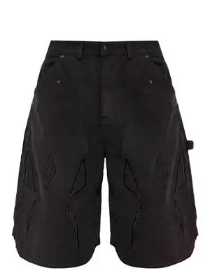 UMBRO Appliqué Shorts - Black