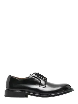 CALCE Lace-Up Flat Derby Shoes