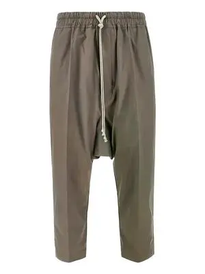 Rick Owens Drawstring-fastening Trousers - Grey