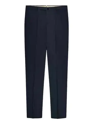 Incotex Poplin Trousers - Blue