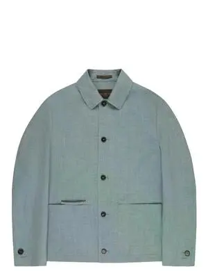Incotex Buttoned Jacket - Blue