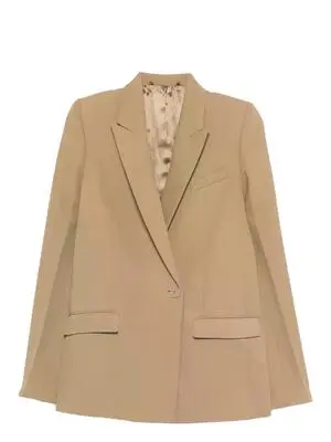 TOTEME TOTEME Slim Tailored Blazer Neutrals