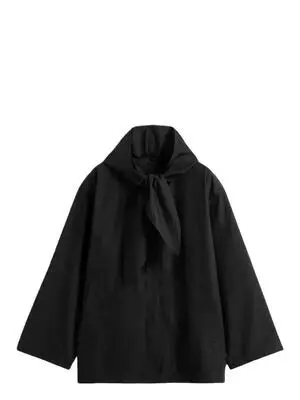 TOTEME Scarf-detail Jacket - Black