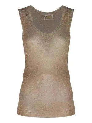 Pho Firenze Sleeveless Top Gold