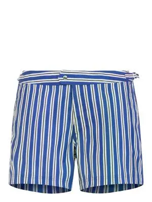 TOM FORD Striped Swim Shorts - Blue