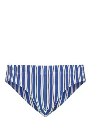 TOM FORD Striped Swim Briefs - Blue