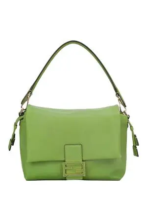 Fendi Medium Mamma Baguette Shoulder Bag - Green
