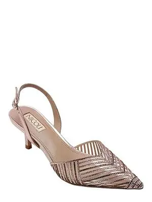 NICOLI Clivia Slingback Pumps