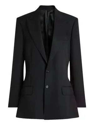ARMARIUM Buttoned Tailored Blazer - Black