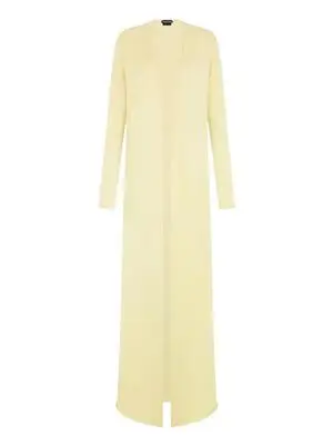 TOM FORD Longline Cardigan - Yellow