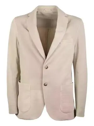CIRCOLO 1901 Patch-pocket Blazer - Neutrals