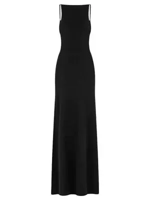 TOM FORD Spaghetti-strap Maxi Dress - Black