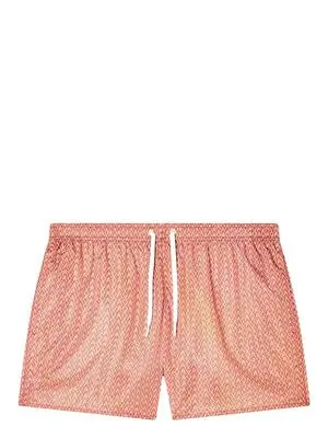 Armani Exchange Patterned Swim Shorts - Orange