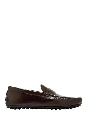 TOD'S Pebble Penny Loafers - Brown