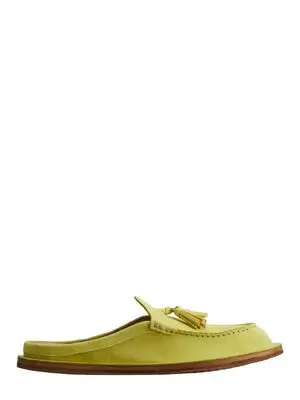 TOD'S Tassel-detail Mules - Green
