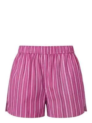 REFORMATION Miles Striped Shorts