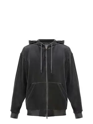 TOM FORD Zip-up Hoodie - Grey