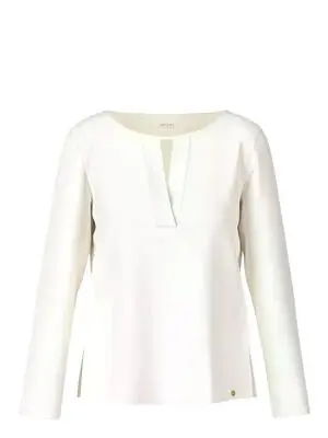 MARCCAIN Long-sleeved Blouse - White