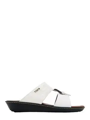 TOD'S Buckle Fastening Sandals - White
