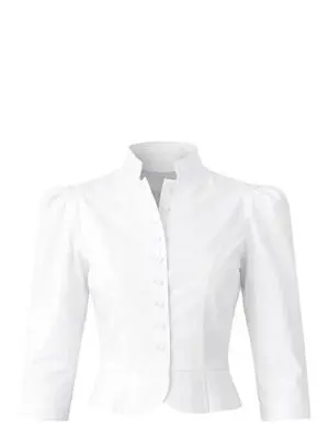 DESTREE Amoako Buttoned Jacket - White