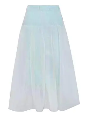 CFCL Tulle Midi Skirt - White