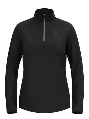 ODLO Besso Zip-up Mid Layer - Black