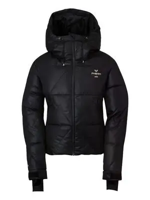 PHENIX Quilted Hooded Ski Jacket - Black