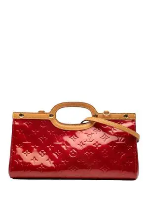 LOUIS VUITTON 2006 Monogram Vernis Roxbury Drive Satchel - Red