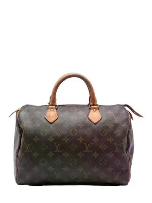 LOUIS VUITTON 2011 Monogram Speedy 30 Boston Bag - Brown