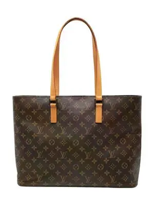 LOUIS VUITTON 2003 Monogram Luco Tote Bag - Brown