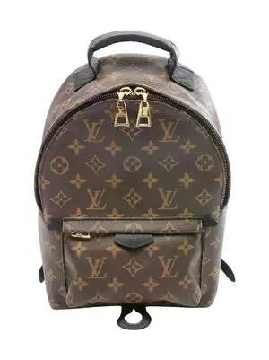 LOUIS VUITTON 2016 Monogram Palm Springs Pm Backpack - Brown