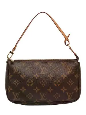 LOUIS VUITTON 2003 Monogram Pochette Accessoires - Brown
