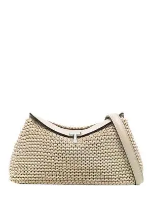TOTEME Twist-lock Fastening Clutch - Neutrals