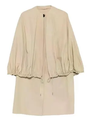 TOTEME Detachable Cape Coat - Neutrals
