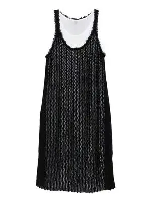 TOTEME Knit Tank Dress - Black