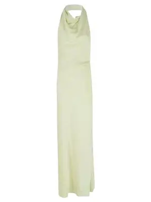 Simkhai Halterneck Cowl-neck Maxi Dress - Neutrals