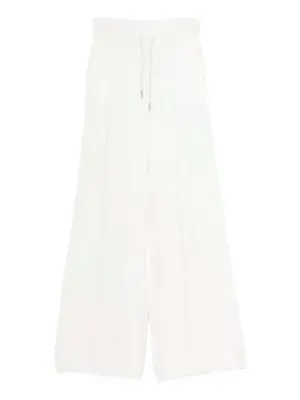 PANICALE Drawstring-waistband Trousers - White