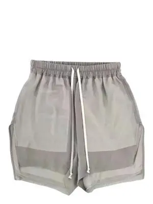 Rick Owens Boxers Drawstring-waist Shorts - Grey
