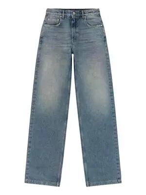 Rick Owens Geth Wide-leg Jeans - Blue