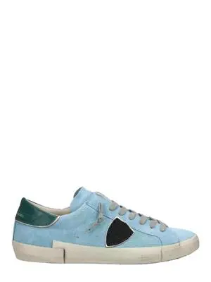 Philippe Model Prsx Low Triangle Patch Sneakers - Blue