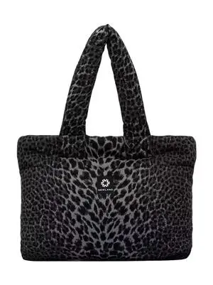 NEWLAND Animal-print Tote Bag - Black