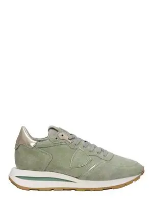 Philippe Model Tropez Haute Sneakers - Green