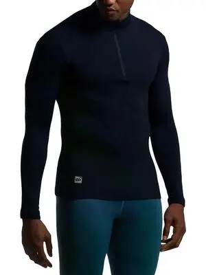 REWOOLUTION Zip Performance Top - Blue