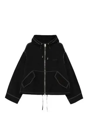 Ami Hooded Jacket - Black