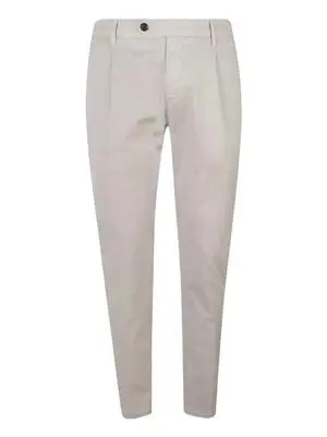 Eleventy Pleated Trousers - Neutrals