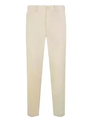 BOSS Button-fastening Trousers - Neutrals