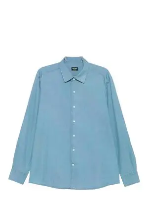 Zegna Buttoned Shirt - Blue