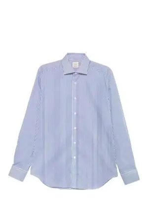 XACUS Bottom Fastening Shirt - Blue