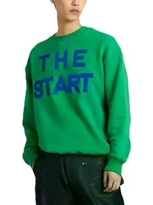 JW Anderson Crew-neck Sweatshirt - Green