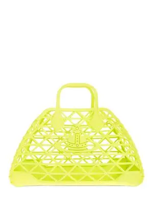 VIVIENNE WESTWOOD Orb-detail Lattice Tote Bag - Green